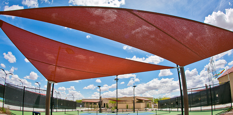 Festival Ranch Pickleball Courts - Sports Court Shade