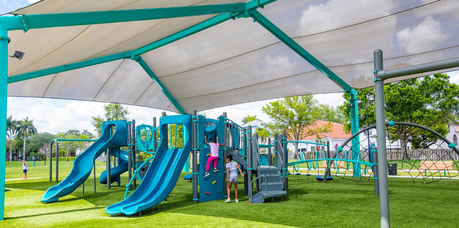 Firefighters Park - Fully-Shaded Community Playground
