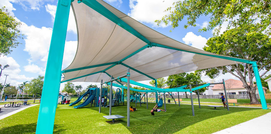 Firefighters Park - Fully-Shaded Community Playground