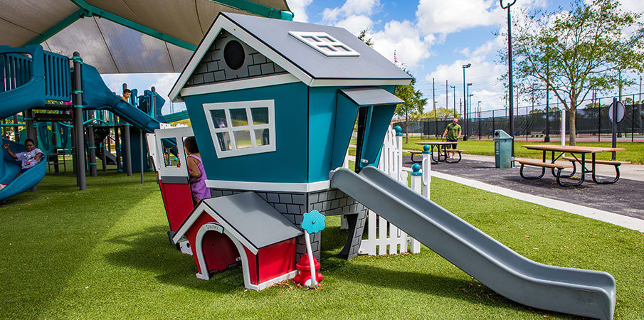 Firefighters Park - Fully-Shaded Community Playground