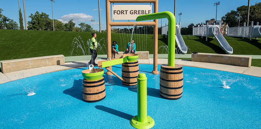 Fort Grebel - Futuristic Fort-Themed Playground