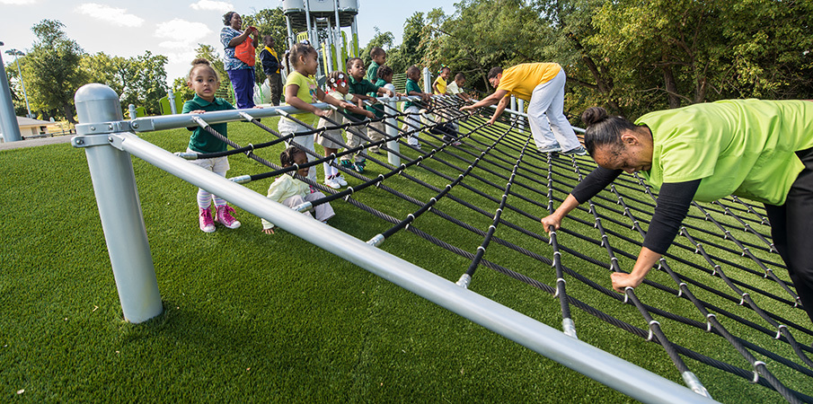 Fort Grebel - Futuristic Fort-Themed Playground