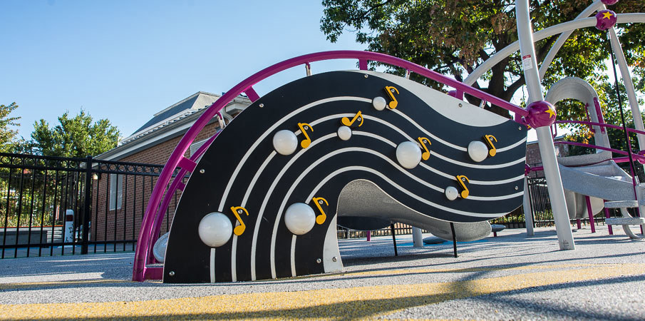 Harrison Recreation Center - Jazz-Themed Playground