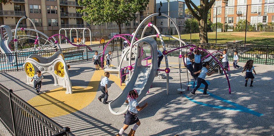 Harrison Recreation Center - Jazz-Themed Playground