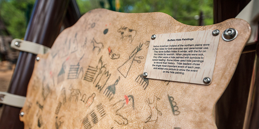 Indian Creek Playground - Native American-Themed Playground