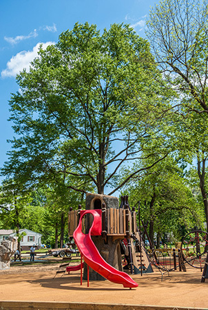 Indian Creek Playground - Native American-Themed Playground