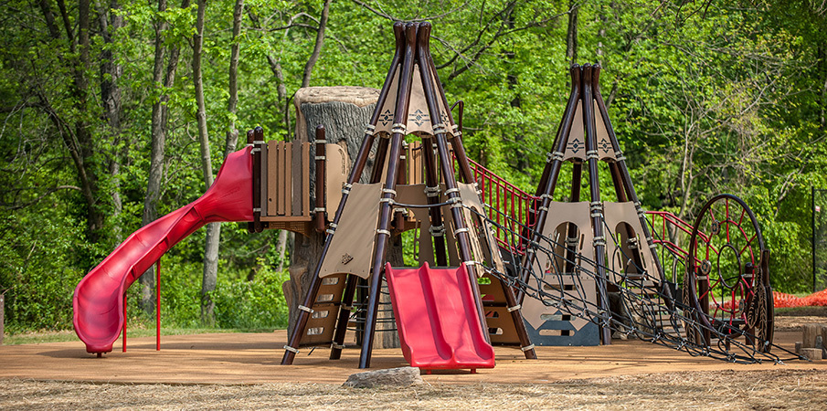 Indian Creek Playground - Native American-Themed Playground