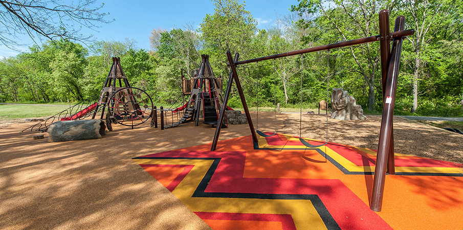 Indian Creek Playground - Native American-Themed Playground
