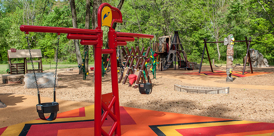 Indian Creek Playground - Native American-Themed Playground