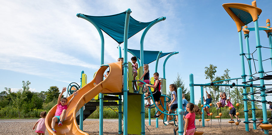 Innisfil Beach Park - Playground fun for all!