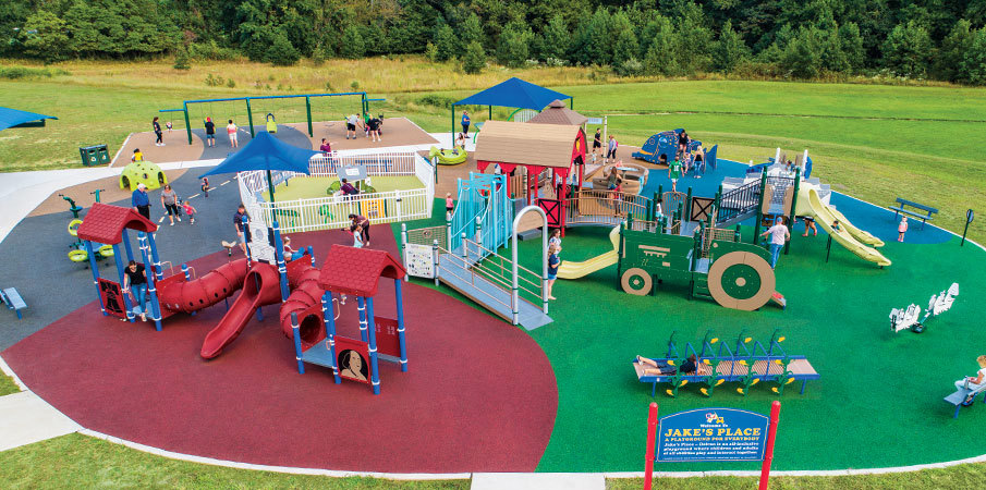 Jake's Place - Farm-themed Inclusive Playground