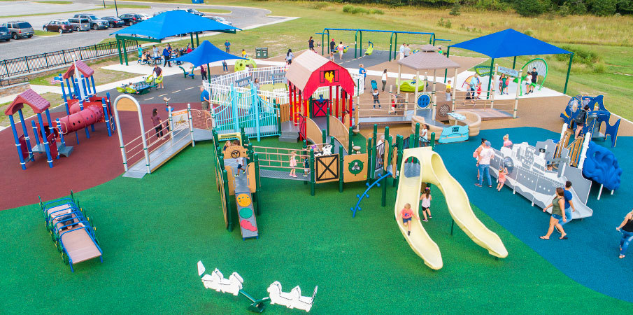 Jake's Place - Farm-themed Inclusive Playground