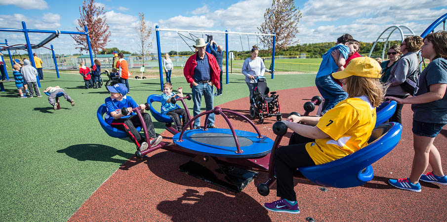 King Park - Inclusive Playground - Miracle League Ball Field