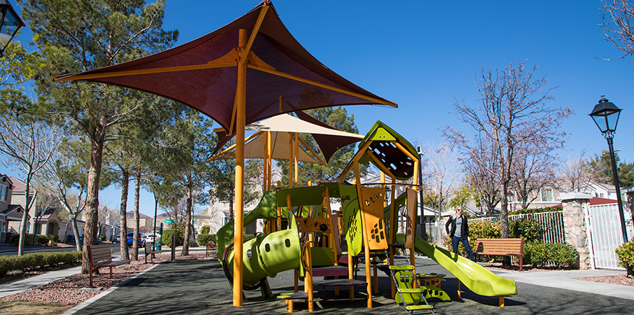 Lamplight Square at Coronado Ranch - Neighborhood playground for all ages!