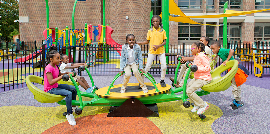 Ludlow Taylor Elementary School - Garden-Themed Playground