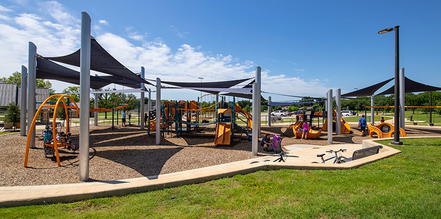 Northfield Park - All Age Shaded Playground