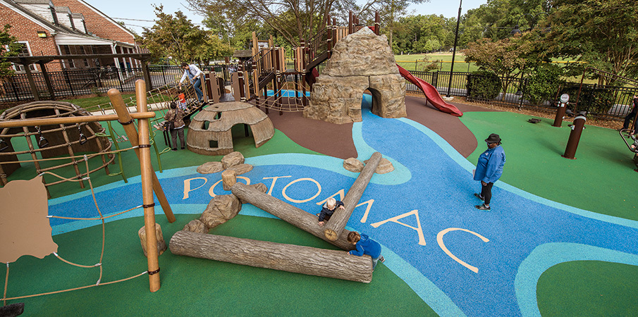 Palisades Recreation Center - Native American-Themed Playground