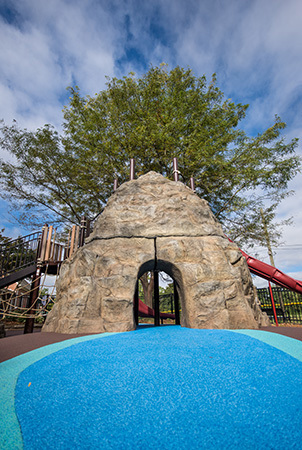 Palisades Recreation Center - Native American-Themed Playground