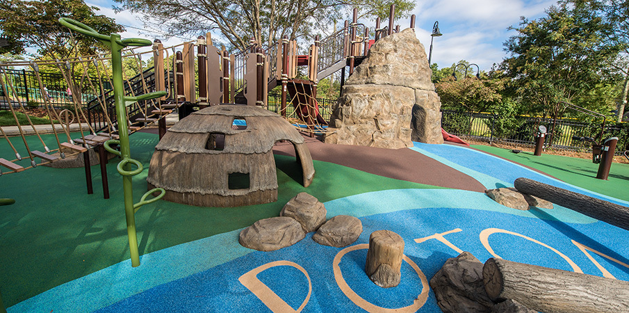 Palisades Recreation Center - Native American-Themed Playground