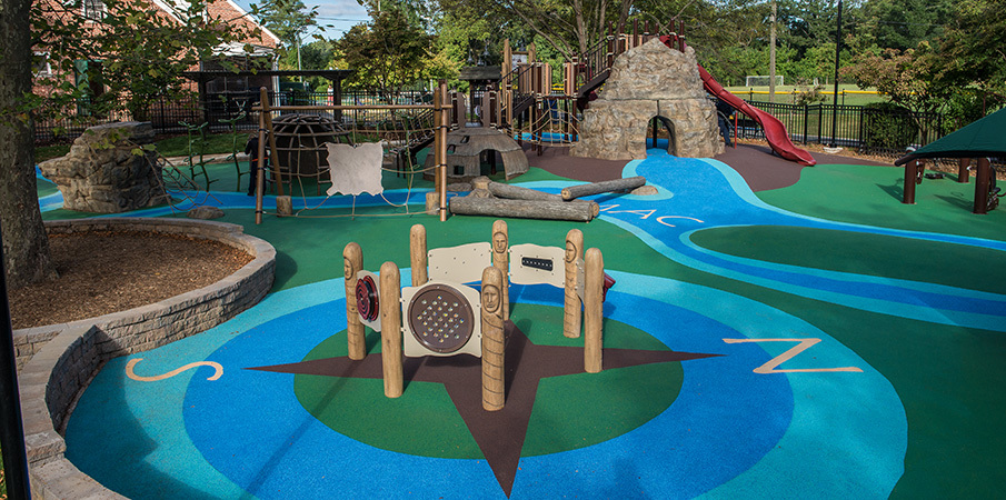 Palisades Recreation Center - Native American-Themed Playground