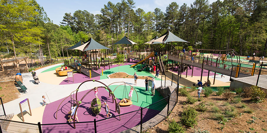Sassafras All Children's Playground, Laurel Hills Park - Inclusive ...