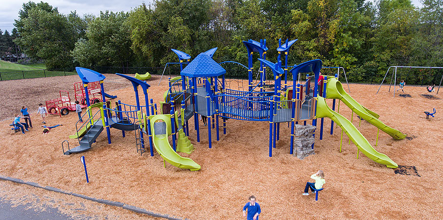 Scenic Heights Elementary School - Large playground to accommodate tons ...