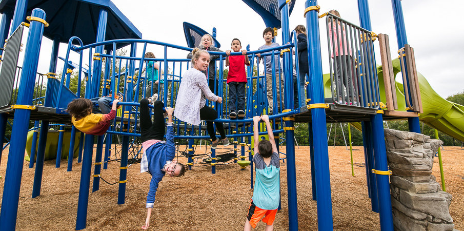 Scenic Heights Elementary School - Large playground to accommodate tons ...
