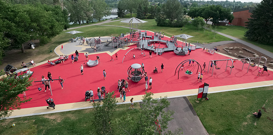 Shouldice Park - Jumpstart Inclusive Playground