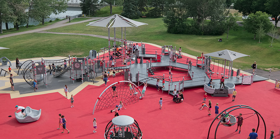 Shouldice Park - Jumpstart Inclusive Playground