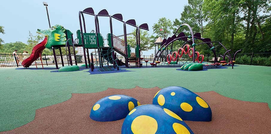 South Bowie Community Center - Medieval-Themed Playground