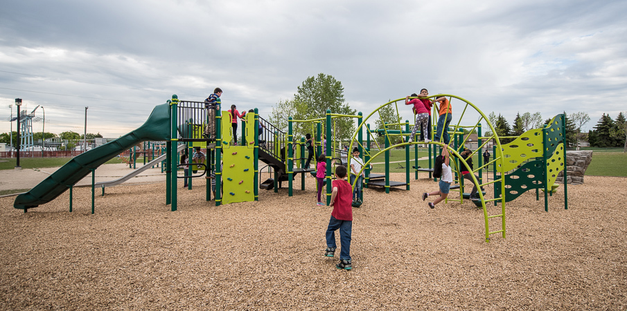 Stanley Knowles School - School Playground