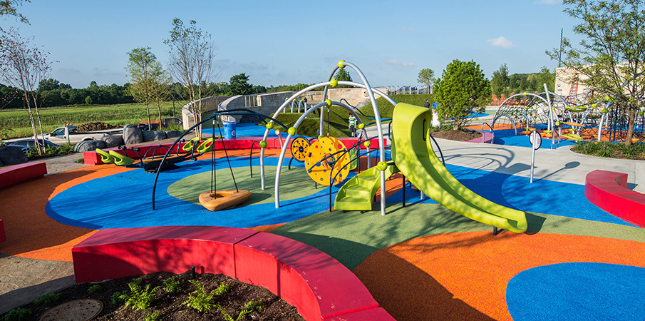 Summit Park - Blue Ash, Ohio - Custom Net Structure