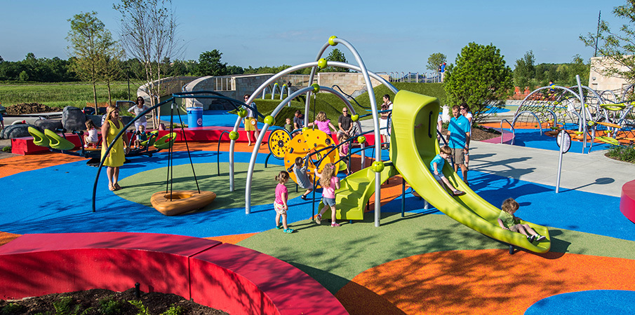 Summit Park - Blue Ash, Ohio - Custom Net Structure