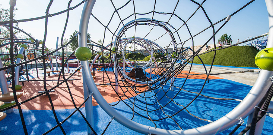 Summit Park - Blue Ash, Ohio - Custom Net Structure