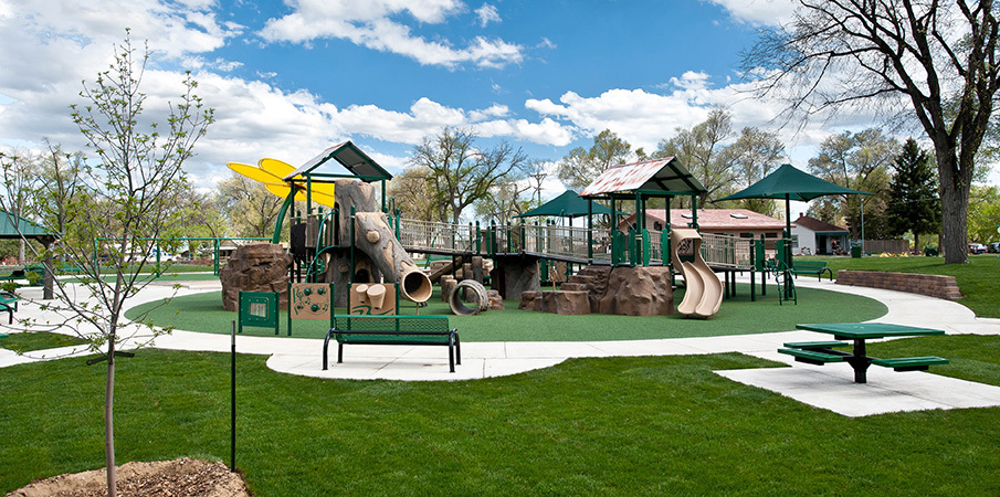 Swing High Playground - Nature-Inspired Playground