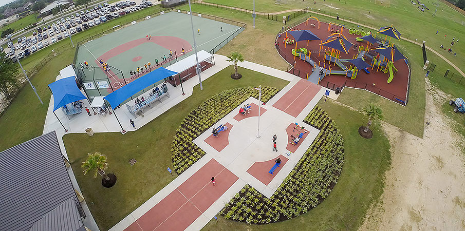 The Miracle League at the Langham Creek Family YMCA, Cleary Family ...