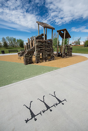 Triangle Park - Nature-Inspired Playground