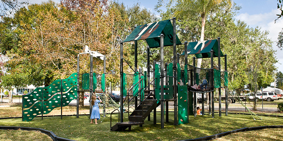 Veteran's Park - Military-Themed Playground