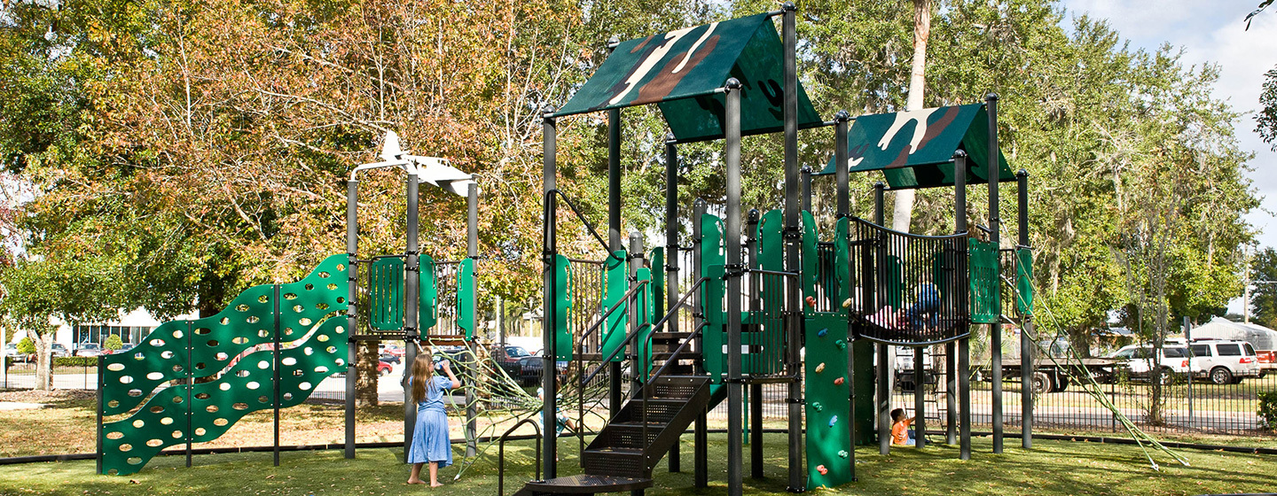 Veteran's Park - Military-Themed Playground