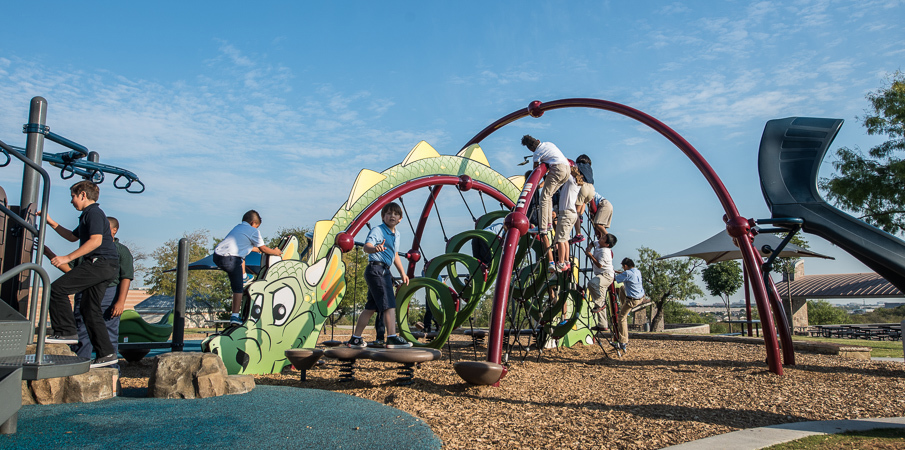 Victoria Park - Custom Castle-Themed Playground