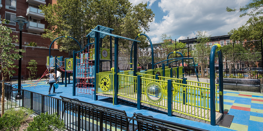 White Park - Vivid, modern playground design