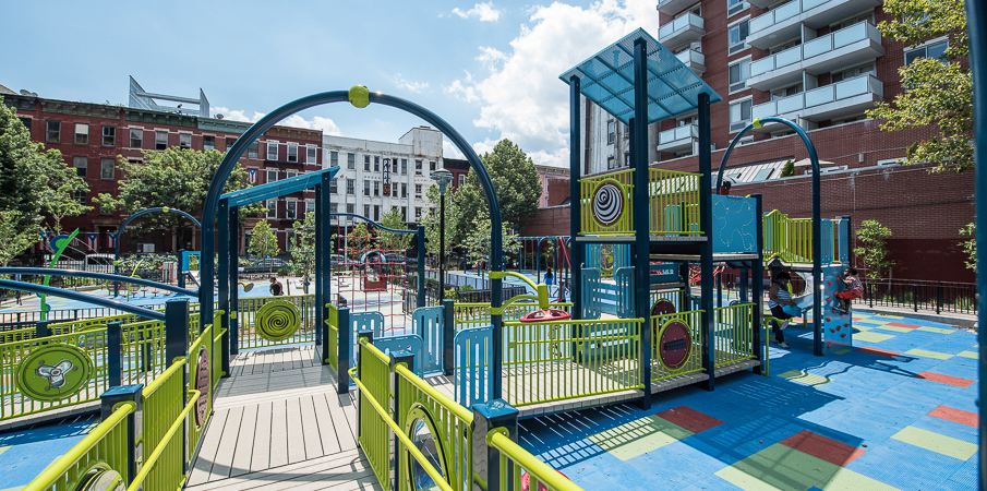 White Park - Vivid, modern playground design