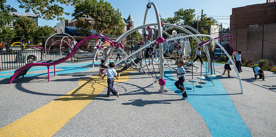 PebbleFlex® Playground Safety Surfacing